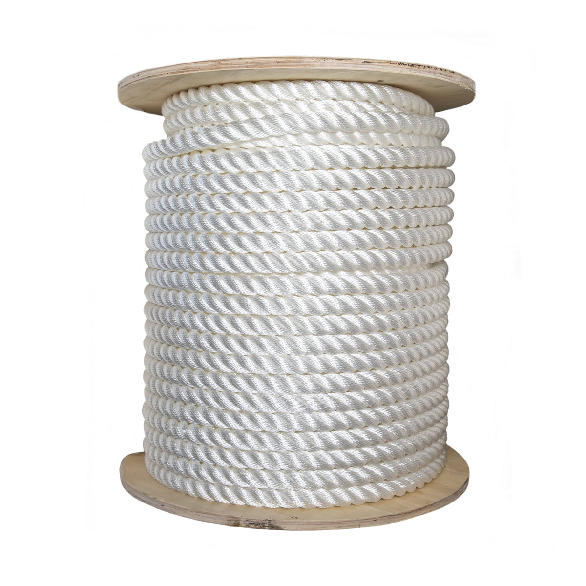 3-Strand Twisted Nylon Rope | Mission Rope — ROPE.com